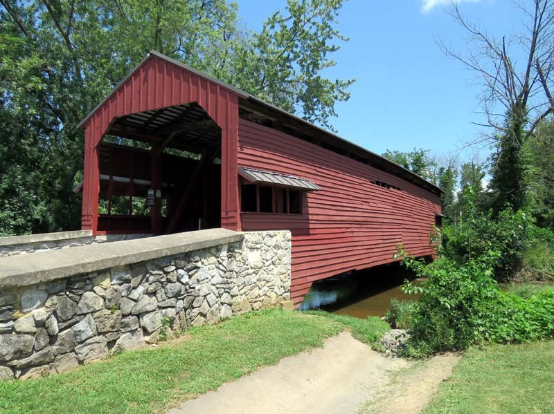 Shearer's - 1847 Covered Bridge in Lancaster County, Pennsylvania
