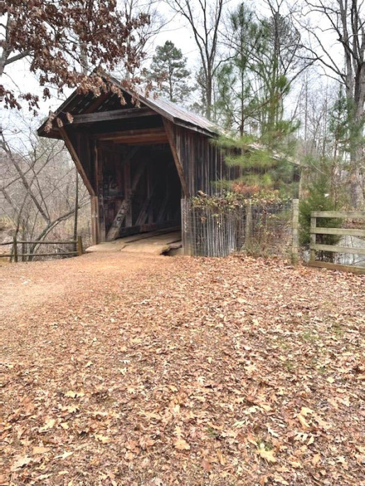 1895 Bunker Hill Covered Bridge in North Carolina