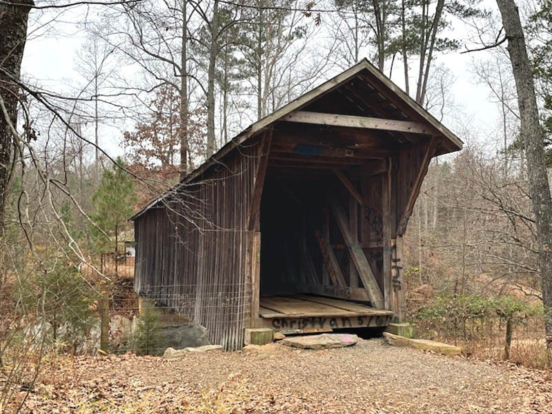 1895 Bunker Hill Covered Bridge in North Carolina