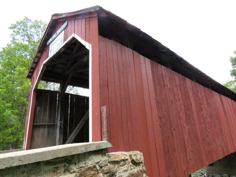 1904 Enslow Covered Bridge in Perry County, Pennsylvania