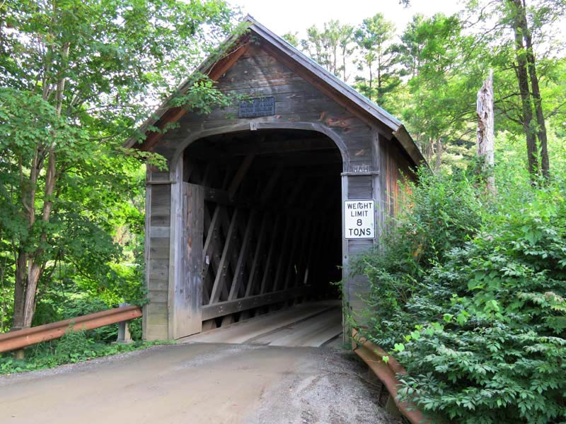 1867 Hall Covered Bridge in Windham County, Vermont